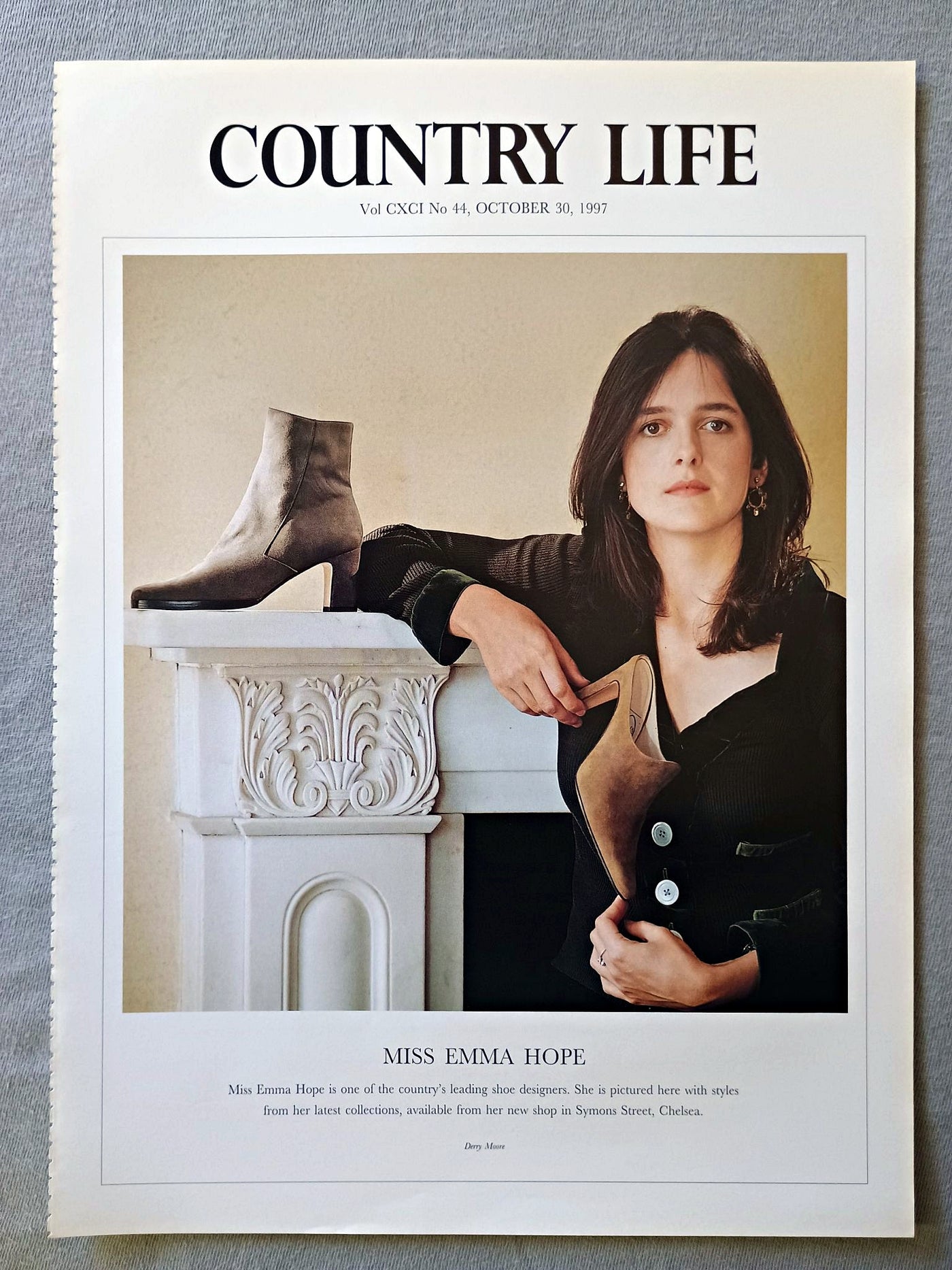 Miss Emma Hope Country Life Magazine Portrait October 30, 1997 – The ...