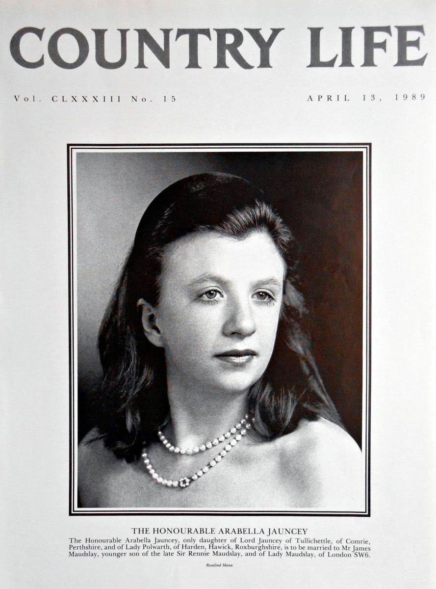 The Honourable Arabella Jauncey Country Life Magazine Portrait April 1 ...
